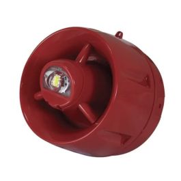 CTEC EVAC-ALERT Self Testing Red Evacuation Alert Sounder/Visual Alarm ...