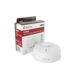 Aico Ei3028 Multisensor Heat & CO Alarm, Mains Powered 10-year Lithium ...