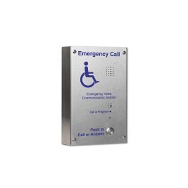 C-TEC SigTEL Stainless Steel Handsfree EVC Outstation, Surface