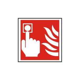Call Point Sign, Rigid Plastic - Firesense | Fire Detection Equipment