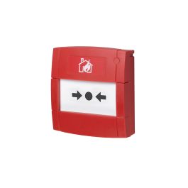 KAC Red Flush Manual Call Point, Resettable Element - Firesense | Fire ...