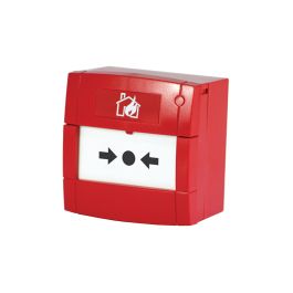 KAC Red Manual Call Point, 680 Ohm Resistor, Resettable Element