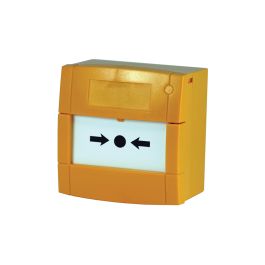 KAC Yellow Manual Call Point, NO/NC Contacts, Resettable Element ...