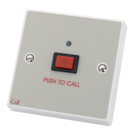 C-TEC Standard Call Push with Protruding Button, No Reset, No Remote