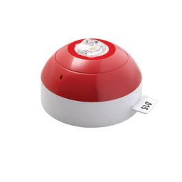 Apollo Addressable Cat W Loop Powered VAD, White Flash, Red Body