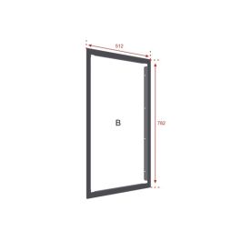 CTEC ZFP Flush Fit Bezel for Medium Cabinet