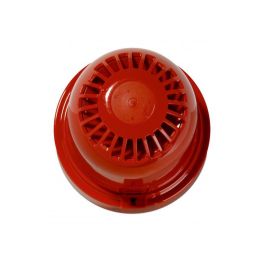 Ziton Wireless Alarm Sounder, Red