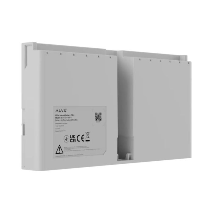 Ajax Rechargeable Li-ion Internal Battery for Fire Hub Jeweller, EN54 ...